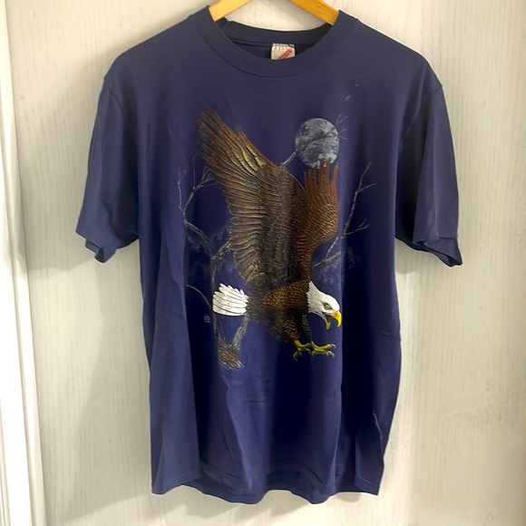 Jerzees | Shirts | Vintage Jerzees Eagle Tshirt | Poshmark